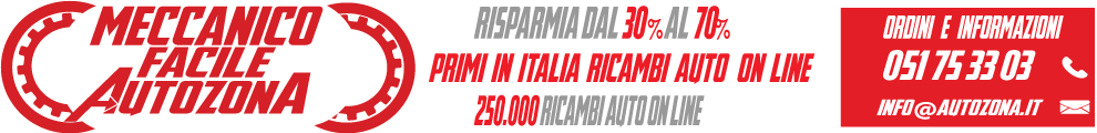 Ricambi Auto Online Autoricambi Accessori scontati! Autozona